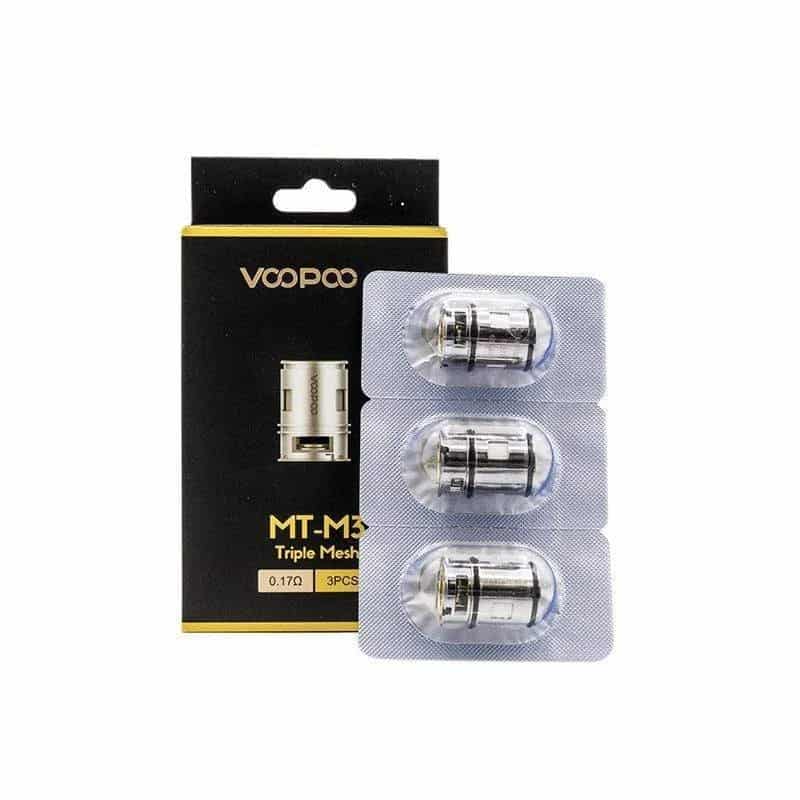VooPoo MT M1 Coil 0.13 ohm - 3 For Only £10.45 - Fast&Free Delivery