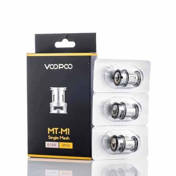VooPoo MT M1 Coil 0.13 ohm - 3 For Only £10.45 - Fast&Free Delivery